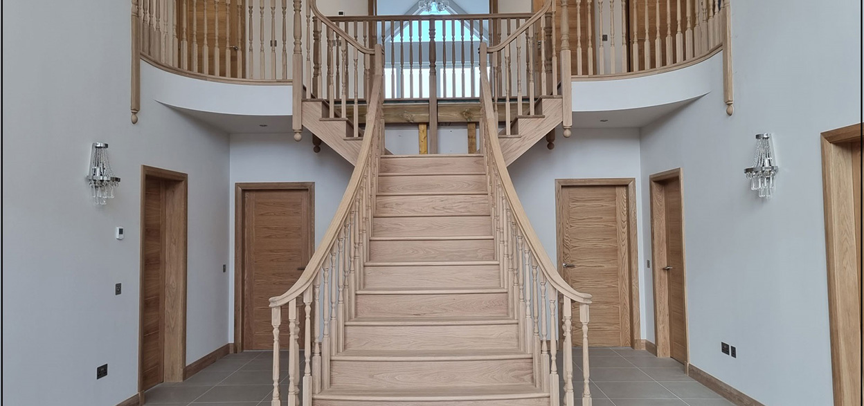 Midland Stairparts Helical And Continuous Curved Handrail
